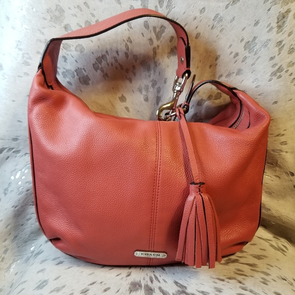 Coach | Bags | Coach Coral Leather Bag | Poshmark